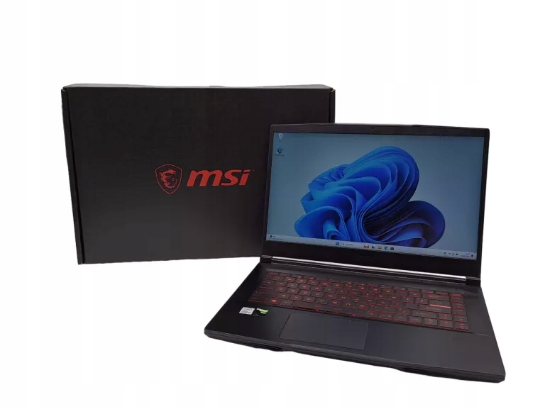 LAPTOP MSI GF65 I7-10750H RTX 3060 16GB RAM 512GB SSD 15,6 ...