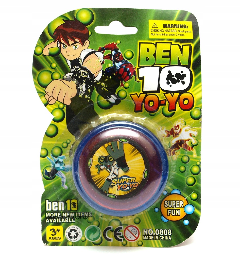 jojo BEN 10 BEN TEN - yoyo - 8959119071 - oficjalne archiwum Allegro