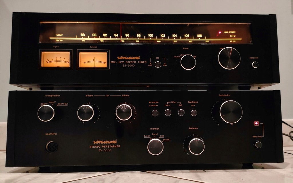 Zestaw STEREO Vintage ULTRASOUND SV-5000 ST-5000 - 13600998792 ...