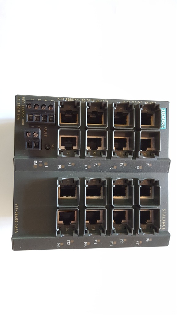 SIEMENS SIMATIC SCALANCE X216 6GK5216-0BA00-2AA3 - 7343640033 ...
