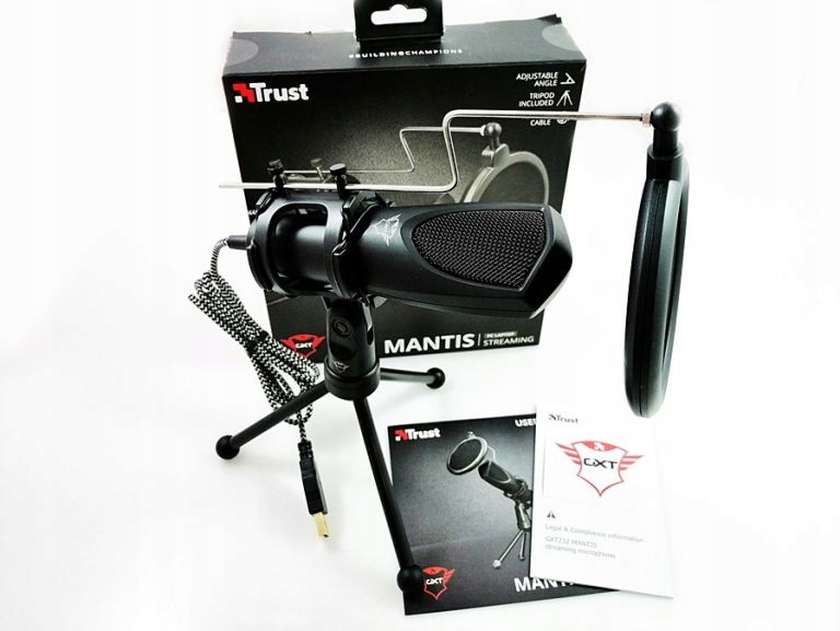 MIKROFON TRUST MANTIS GXT232 / USB STATYW - 8901162063 - oficjalne ...