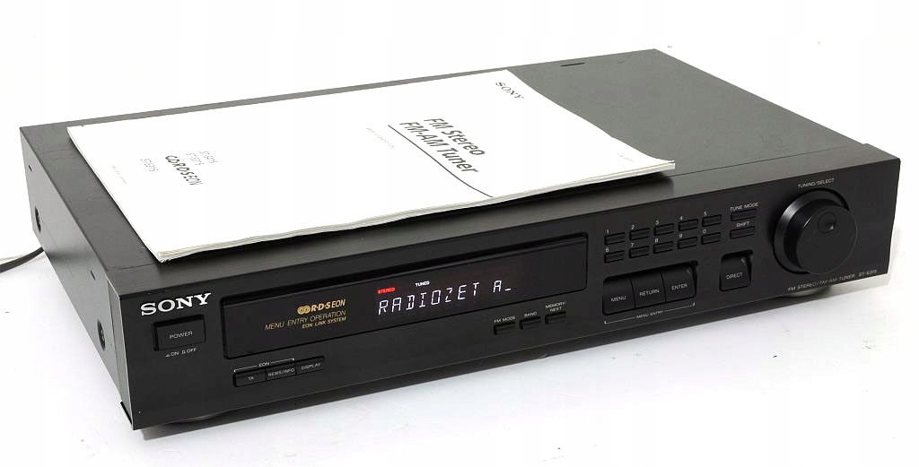 SONY ST-S315 FIRMOWY TUNER RADIOWY Z RDS ! - 12962058114 - oficjalne ...