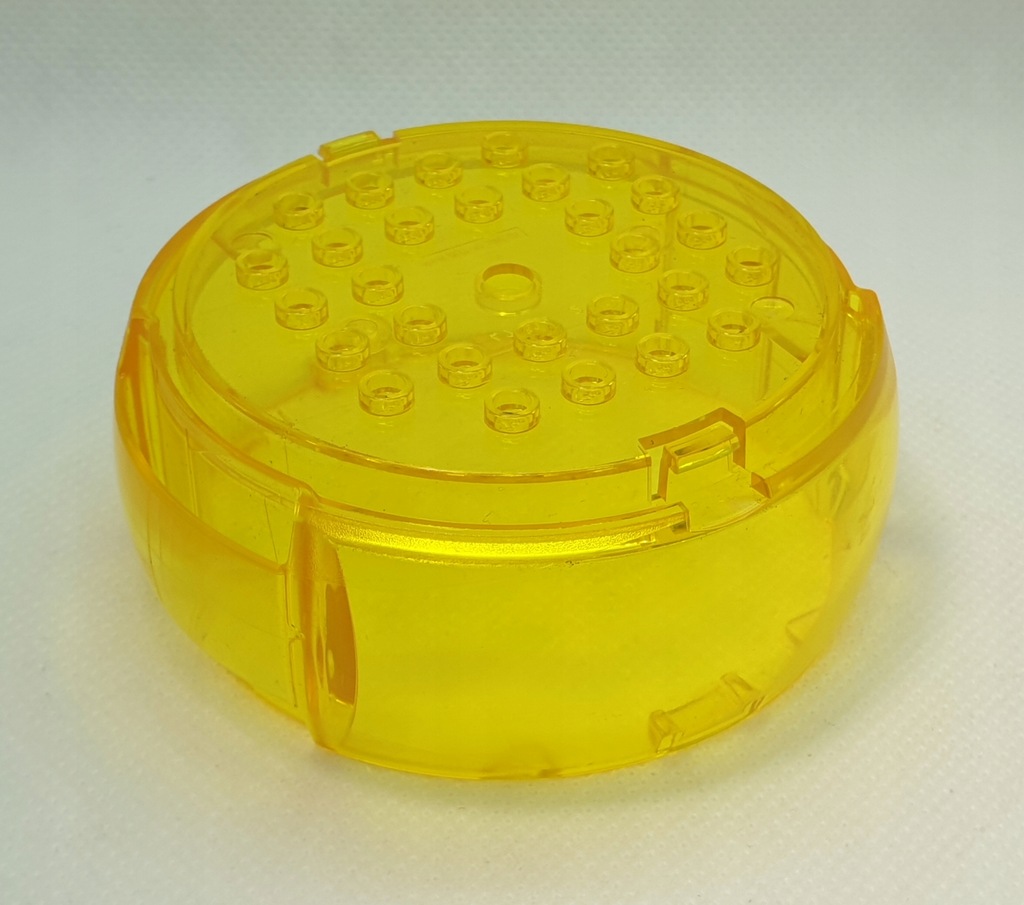 Lego 47674 pojemnik X-Pod 10x10x3 1/3 Trans Yellow - 12792923361 ...