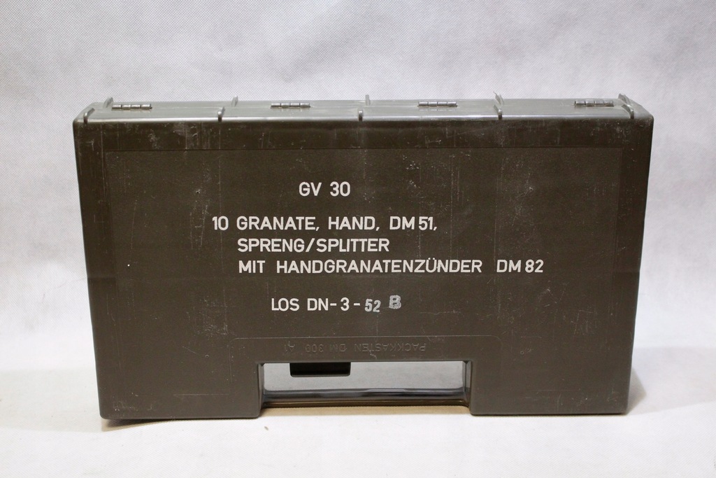 Wojskowa SKRZYNKA NA GRANATY DM51 Bundeswehr - 13237806452 - oficjalne ...