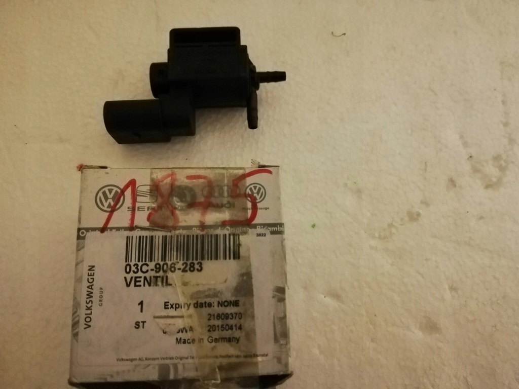 ZAWÓR CIŚNIENIA 03C906283 AUDI VW SKODA SEAT NOWY - 9943667640 ...