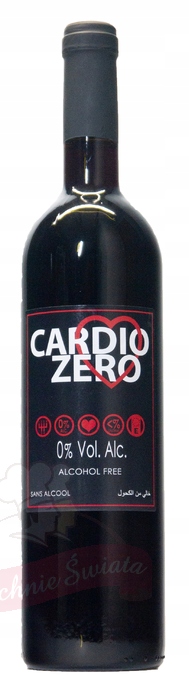 Wino bezalkoholowe czerwone Cardio Zero 750ml - 13736377735 - oficjalne ...