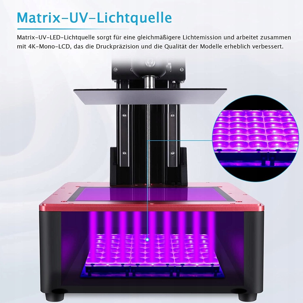 Drukarka 3D Utwardzana Światłem UV Elegoo Saturn S - 12349141521 - oficjalne archiwum Allegro