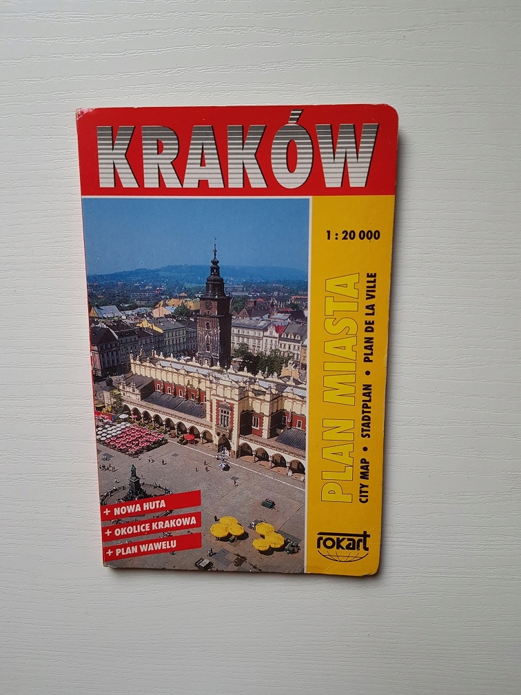 KRAKÓW NOWA HUTA PLAN WAWELU MAPA TURYSTYCZNA - 8706314424 - oficjalne ...