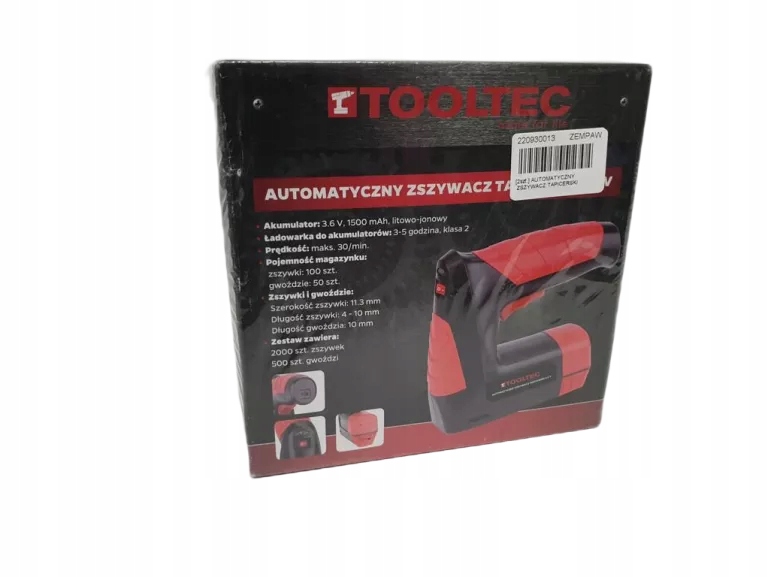 AUTOMATYCZNY ZSZYWACZ TAPICERSKI TOOLTEC 3,6V - 13049919110 - oficjalne ...