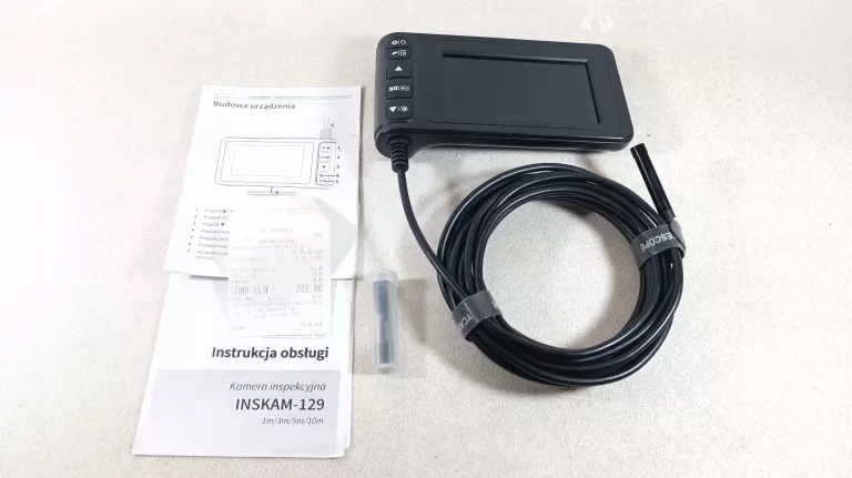 KAMERA INSPEKCYJNA INSKAM INSKAM-129 PL + PUD - 12787378248 - oficjalne ...