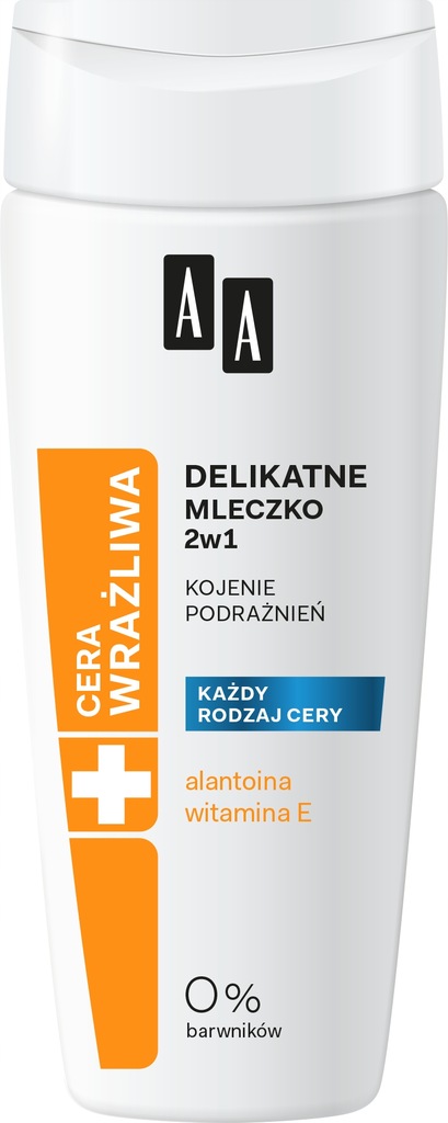 AA TW CERA WRAŻLIWA MLECZKO 200ML - 13071146496 - oficjalne archiwum Allegro