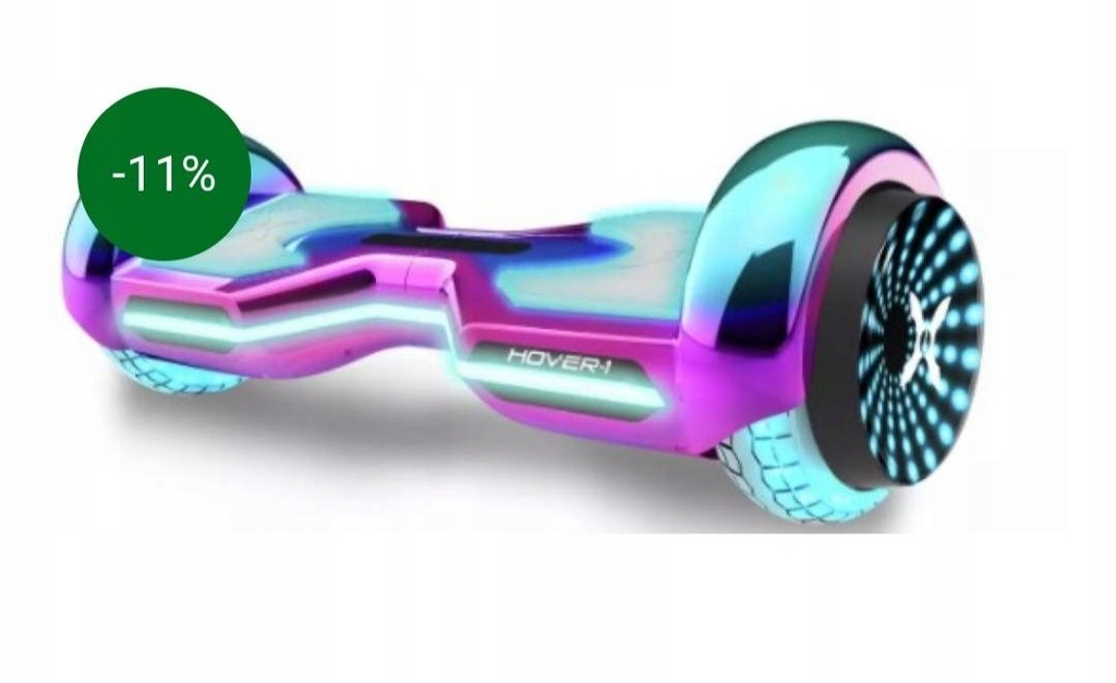 Deskorolka elektryczna dwukołowa Hover ROCKER - 13439146271 - oficjalne ...