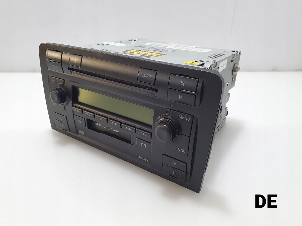 AUDI A3 8P RADIOODTWARZACZ SYMPHONY 2DIN 8P0035195 Z KODEM SUPER STAN - 15769996939 - oficjalne ...