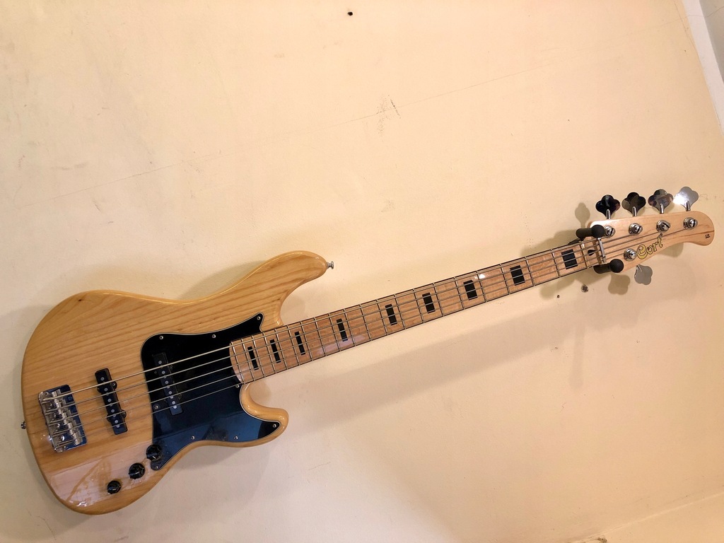CORT GB55JJ Gitara basowa PIĘCIOSTRUNOWA jak NOWA - 12904819526 - oficjalne archiwum Allegro