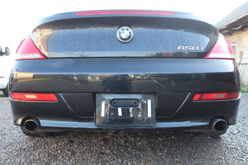 ZDERZAK TYŁ TYLNY BMW E63 LIFT 475 BLACK SAPPHIRE - 11817196440 - oficjalne archiwum Allegro