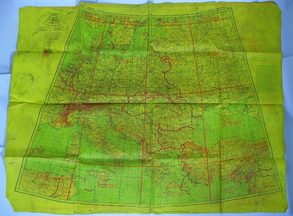 III Rzesza, mapa nawigacyjna, 1939/40 - 7806217401 - oficjalne archiwum ...