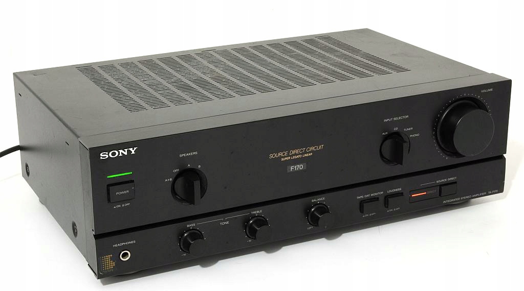 SONY TA-F170 SOLIDNY WZMACNIACZ STEREO ! - 13175421236 - oficjalne ...