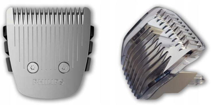 PHILIPS TRYMER NÓŻ OSTRZE + NASADKA BT7205 BT7210 - 7689281093 ...