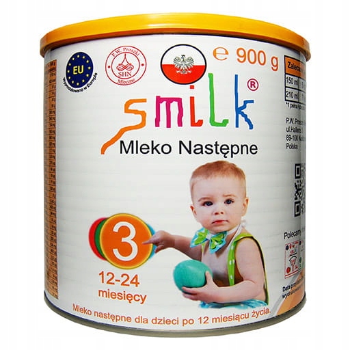 Smilk 3 Mleko modyfikowane następne dla dzieci 900 - 13785922846 ...