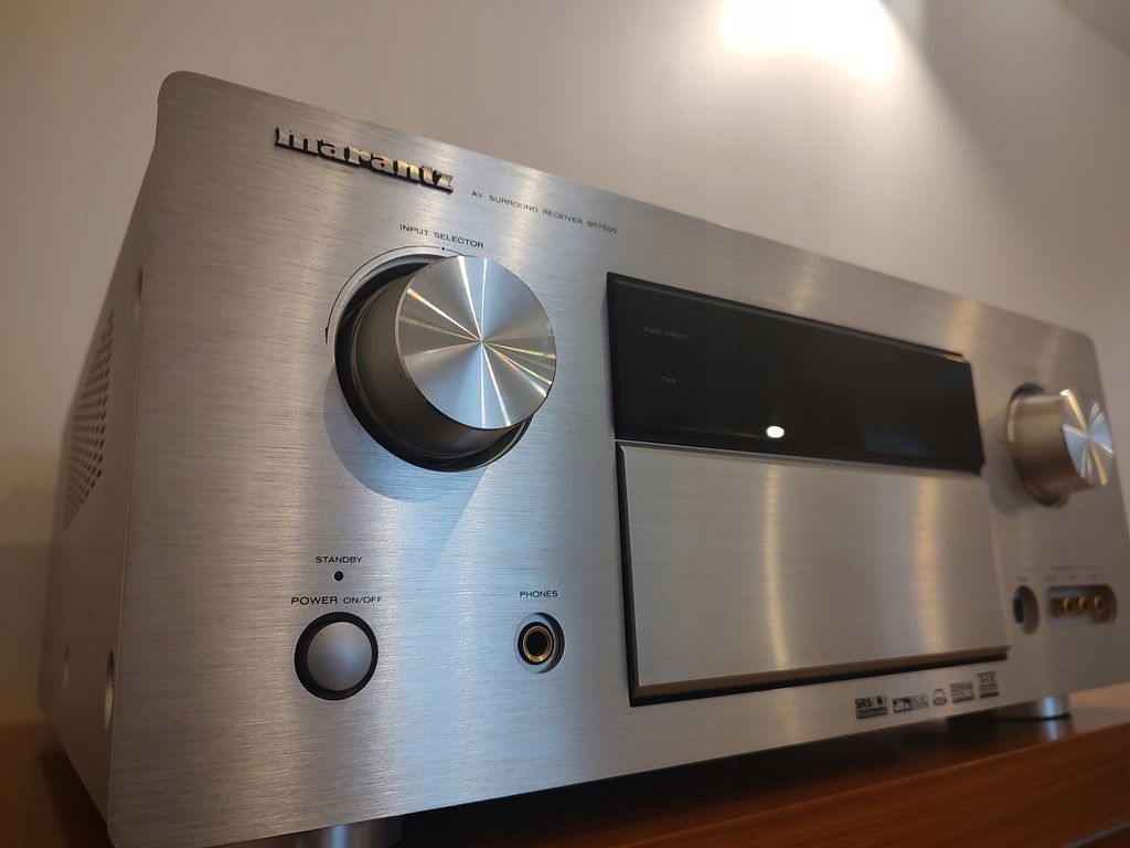 Amplituner Marantz SR7500 + pilot 7500 - 12009382639 - oficjalne archiwum Allegro