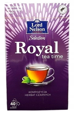 Lord Nelson Selection Royal Herbata 40x2g - 13934559256 - oficjalne ...