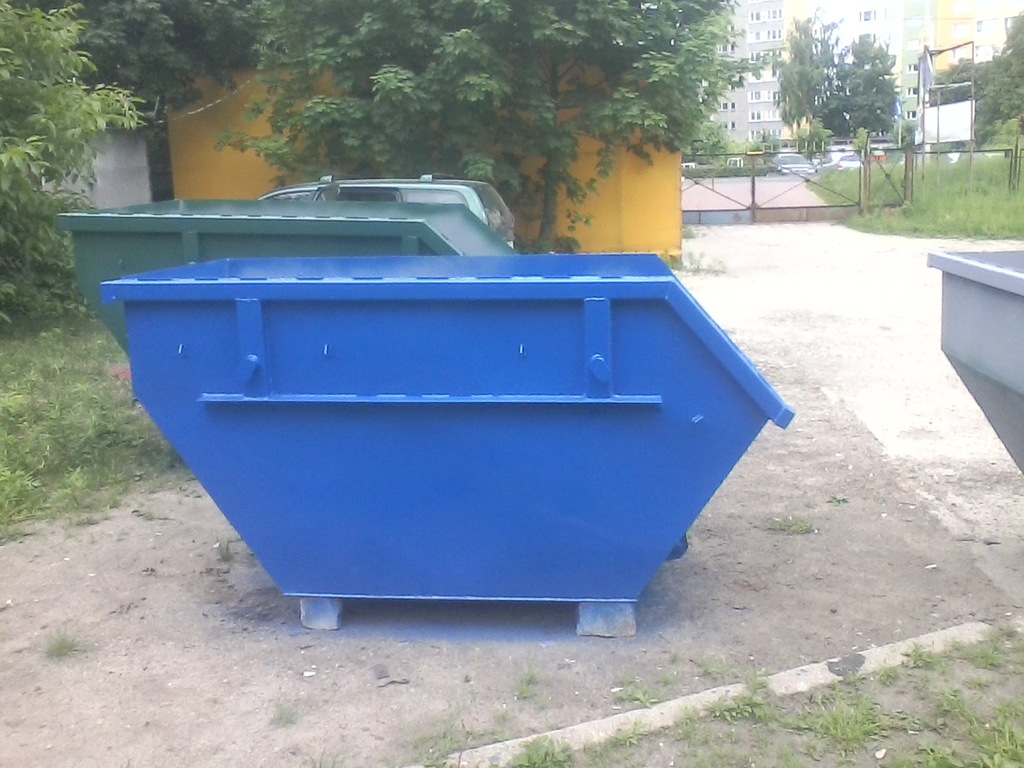 kontener Mulda asymetryczna 2m3 cena netto 1400 zl - 7349025553 ...