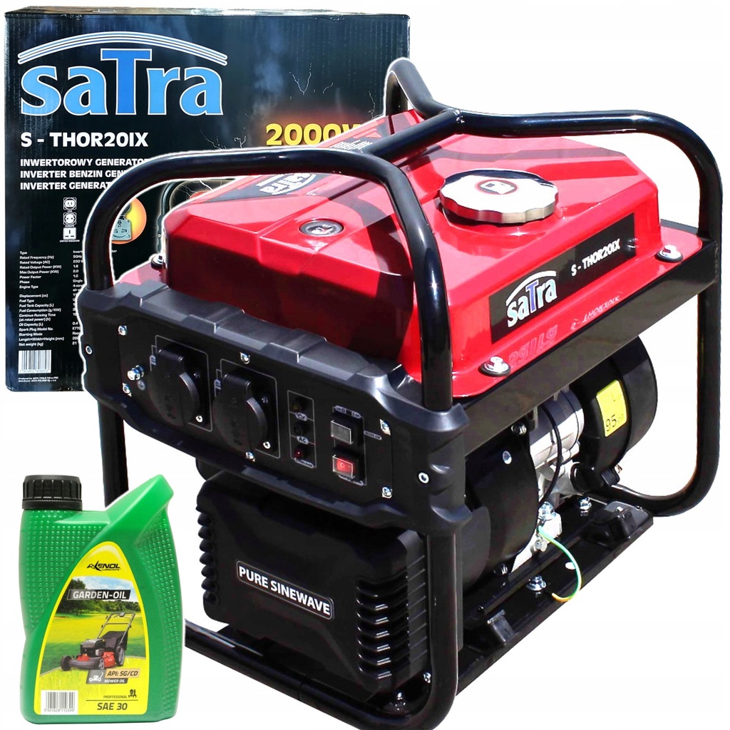 AGREGAT PRĄDOTWÓRCZY INWERTOROWY 2kW 230V CICHY - 12061188017 ...