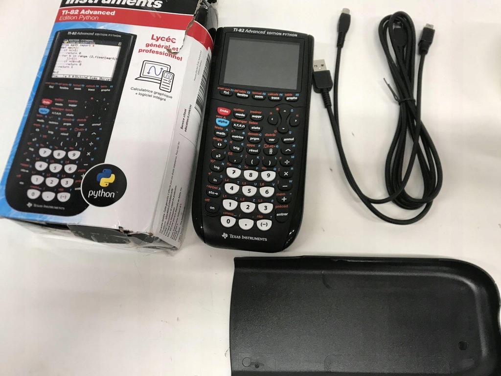 TI-82 Ad Edition PYTHON Kalkulator graficzny - 11416282663 - oficjalne ...