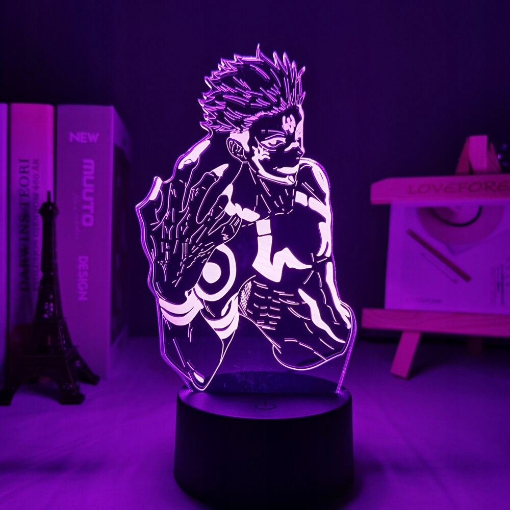 Anime Jujutsu Kaisen Ryomen Sukuna Frgure Led świa - 12653448026 ...