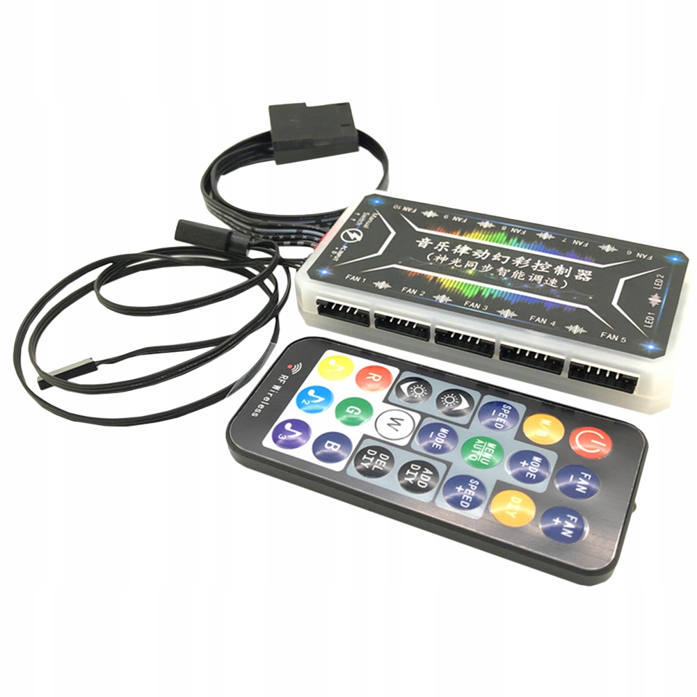 Rgb Controller ARGB Hub Splitter Multi-function - 14164300906 ...