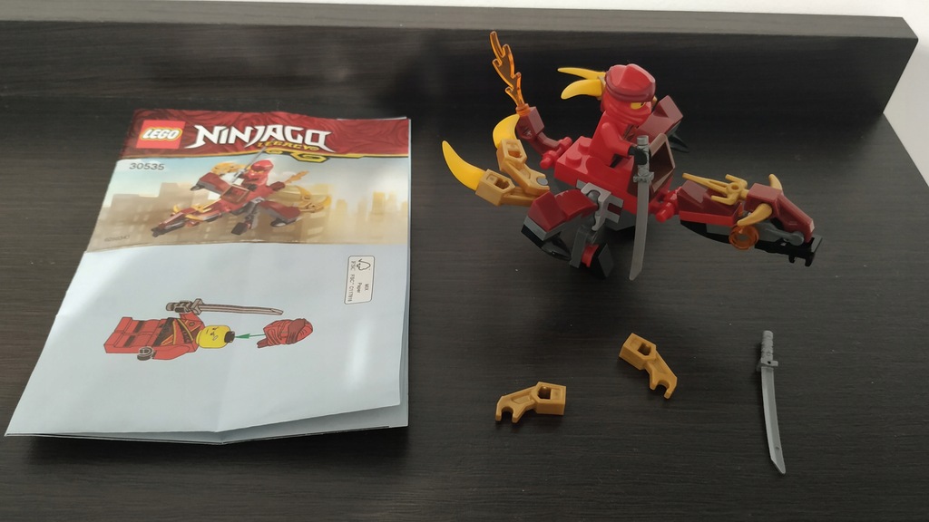 Klocki LEGO Ninjago 30535 Czerwony Smok Kai - 11261131007 - oficjalne ...