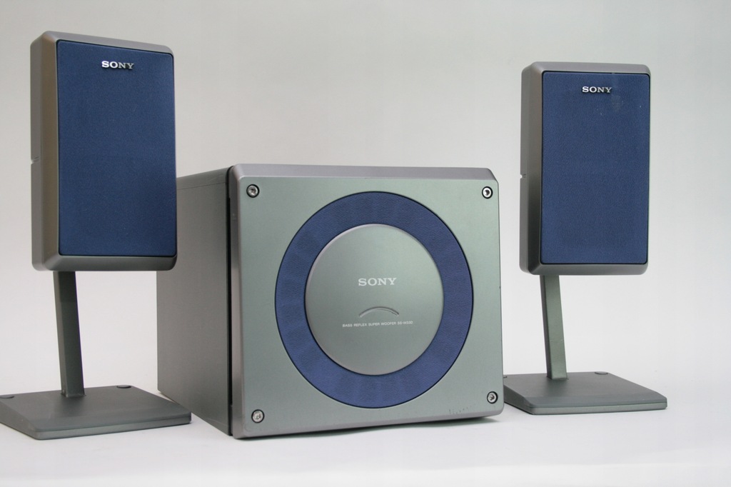 Zestaw kolumn 2+1 SONY SS-W33D + SS-S33D - 8901410937 - oficjalne archiwum Allegro