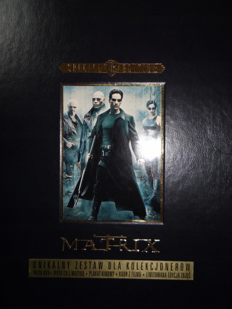 MATRIX DVD SPECIAL EDITION ZESTAW KOLEKCJONERSKI - 11489163434 ...