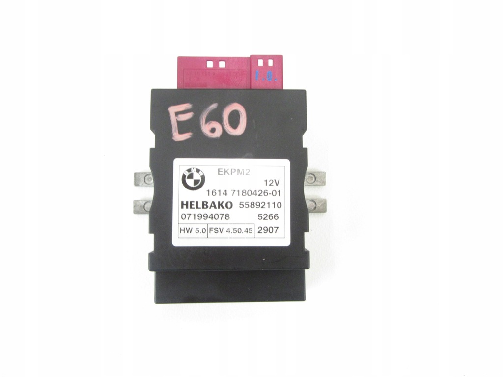 Sterownik pompy paliwa BMW e60 e61 e65 e70 e88 e90 e91 e92 - 14464224290 - oficjalne archiwum ...