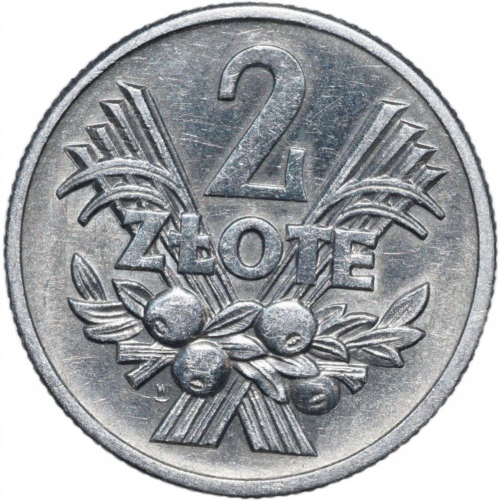 2 zł złote JAGODY KŁOSY 1958 - 14413148930 - oficjalne archiwum Allegro