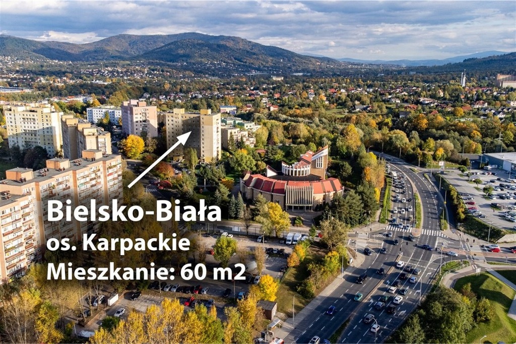 Mieszkanie, Bielsko-Biała, Os. Karpackie, 60 m² - 12737503031 ...