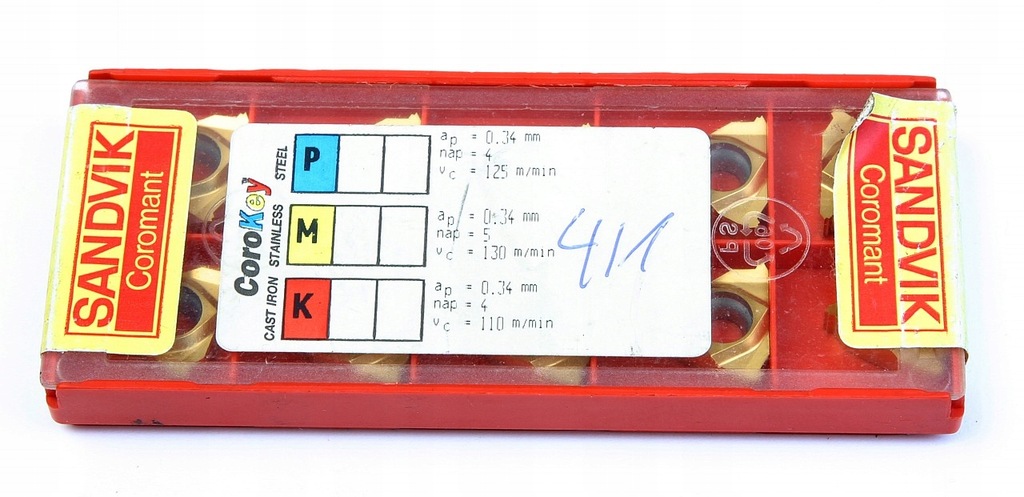 Płytki do gwintu R166.0L-16MM01-050 1020 SANDVIK - 10422325121 ...