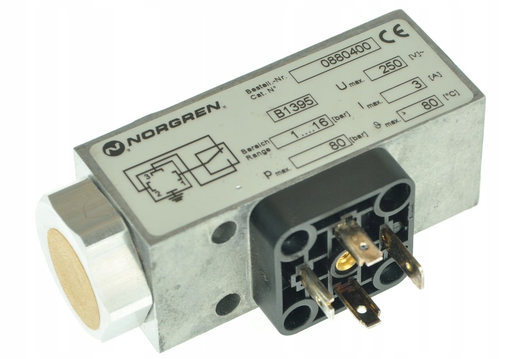 CZUJNIK ciśnienia PRESOSTAT NORGREN 0882400 - 12950681511 - oficjalne ...