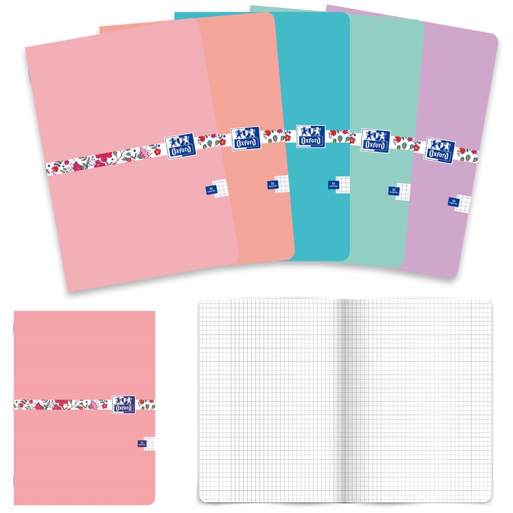 OXFORD ZESZYT SZKOLNY ZESZYTY A4 60 KRATKA FLORAL - 11833343233 ... OXFORD ZESZYT SZKOLNY ZESZYTY A4 60 KRATKA FLORAL - 11833343233 ...