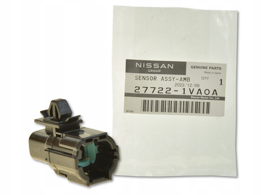 CZUJNIK TEMPERATURY ZEWNĘTRZNEJ 27722-1VA0A NISSAN - 13854620715 ...