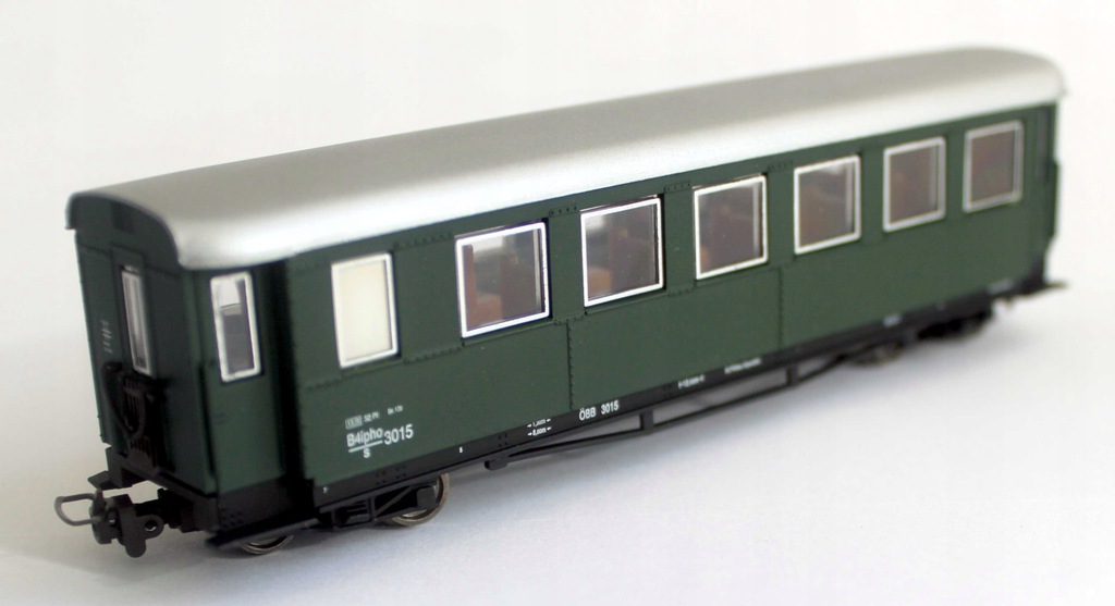 Wagon osobowy wąskotorowy 4 os. H0e LILIPUT L374555 AW - 14497279838 ...