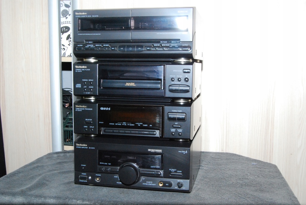 Wieża stereo Technics RS CH 570 - 13405817183 - oficjalne archiwum Allegro