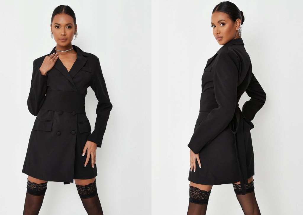 MISSGUIDED SMOKINGOWA SUKIENKA MINI XL - 12862837606 - oficjalne ...