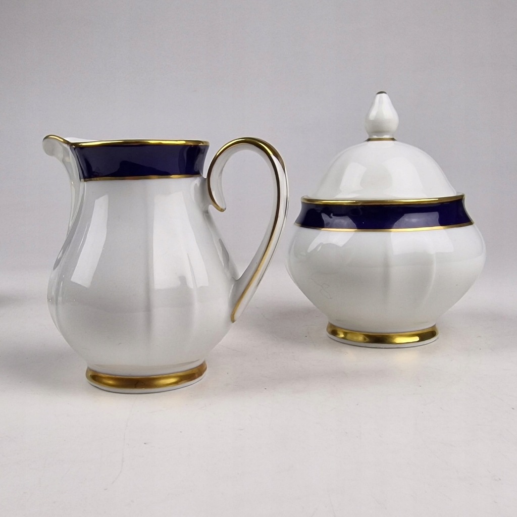 Eschenbach Echt Kobalt CUKIERNICZKA I MLECZNIK - 13442179542 - oficjalne archiwum Allegro