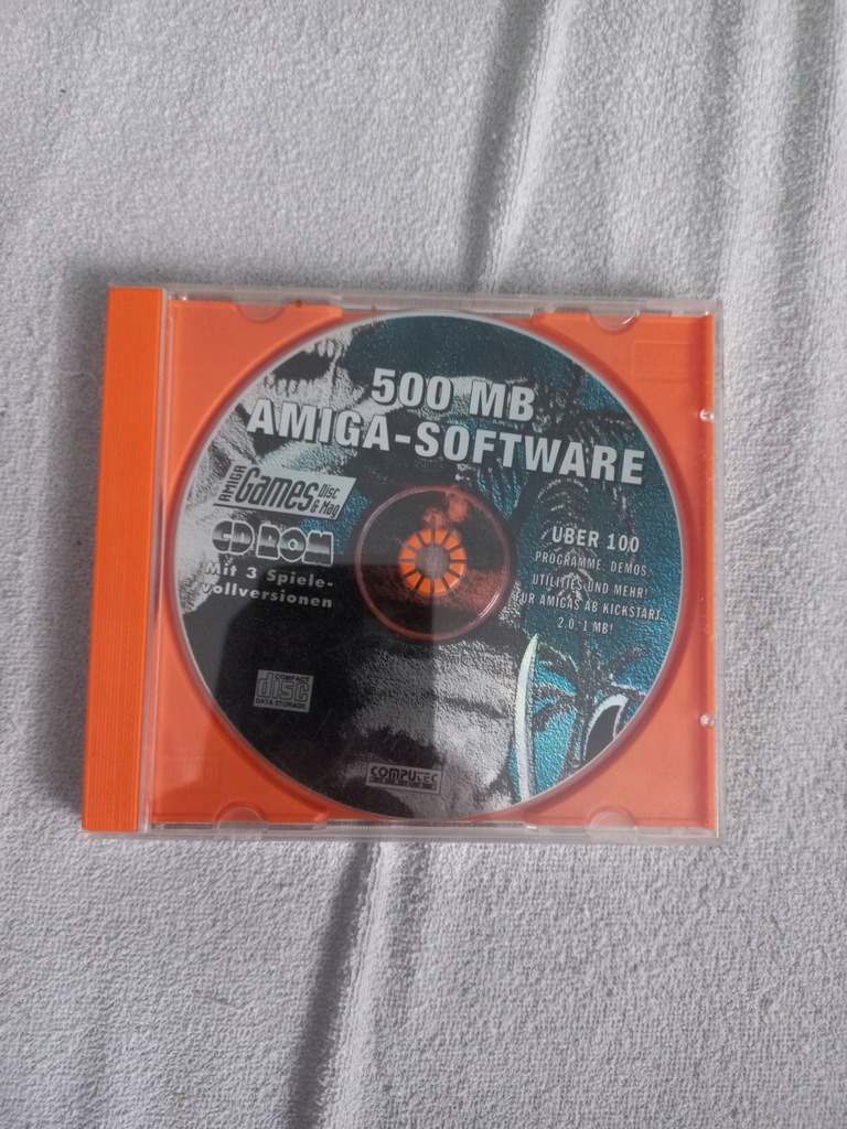 500MB Amiga Software CD płyta oprogramowanie Amiga - 13019588200 ...
