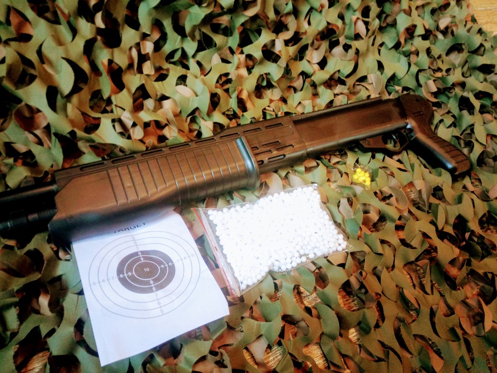 KARABINY KARABIN SHOT GUN 302 ASG +KULKI 500SZT - 10446435589 ...