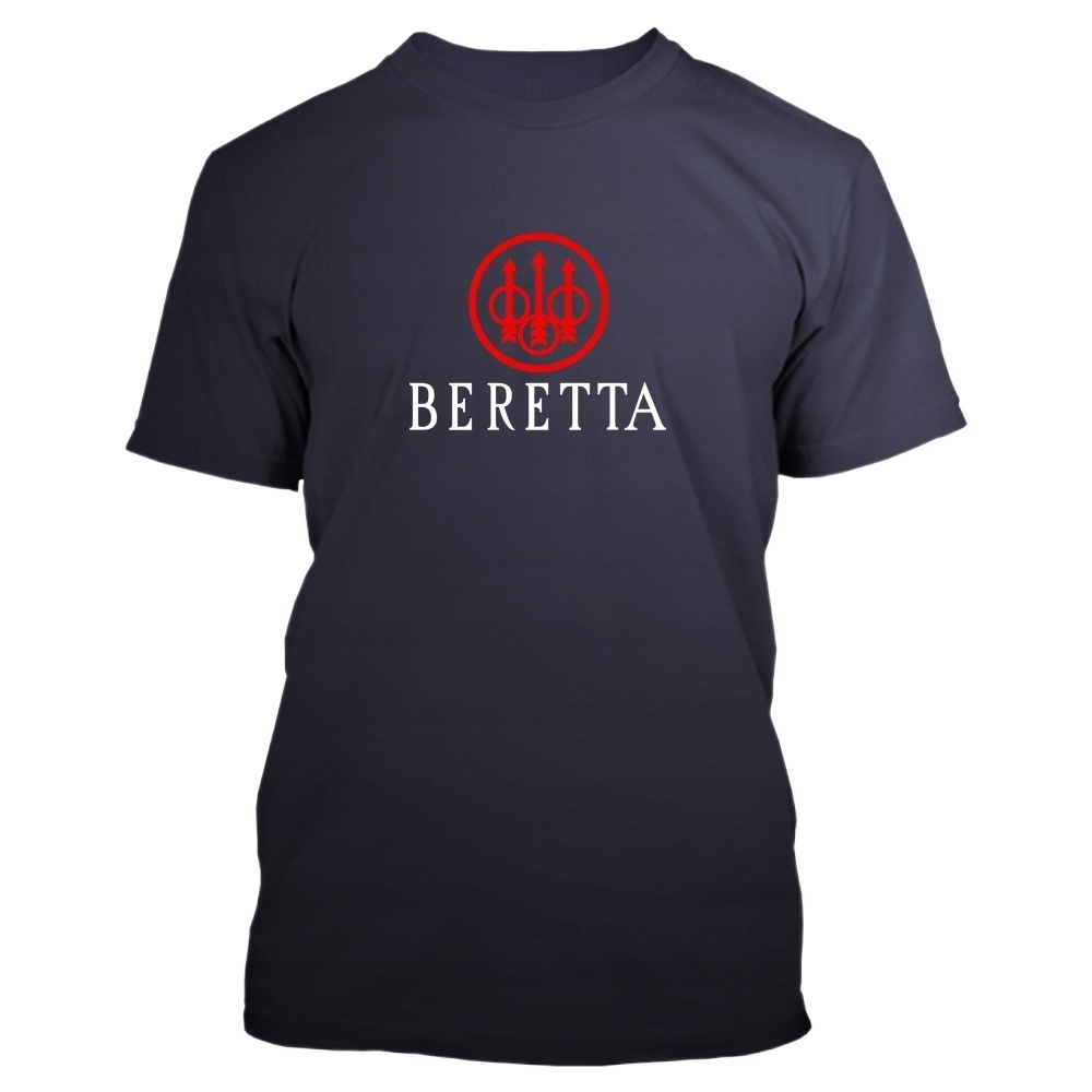 Beretta gun lettering t-shirt sniper rifle firearm - 12892587483 ...