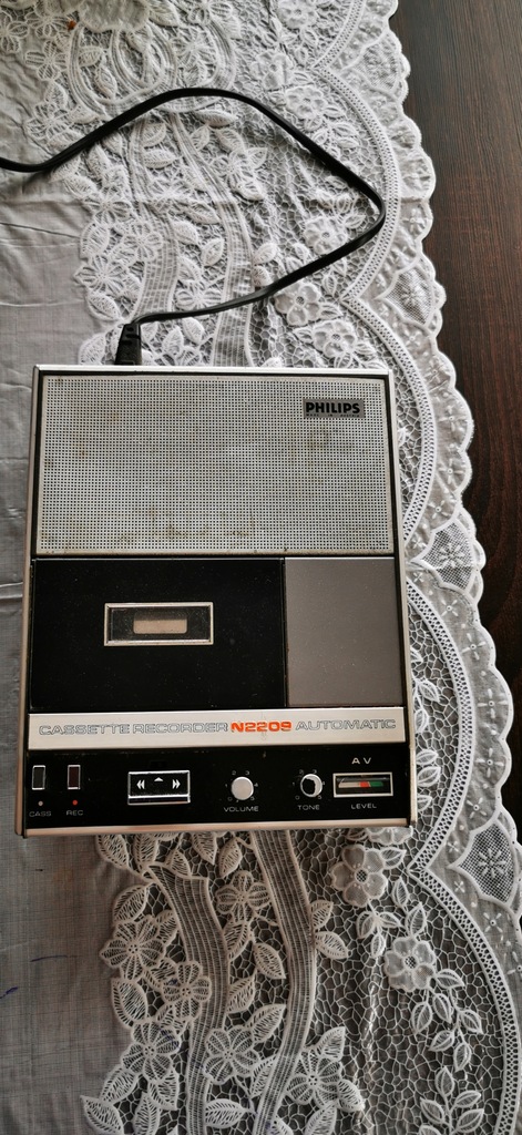 Magnetofon Philips N2209 - 9257360263 - oficjalne archiwum Allegro