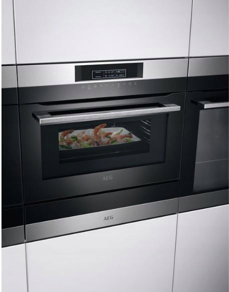 Купить Духовка с функцией СВЧ AEG KMK761000M 3in1: отзывы, фото и ...