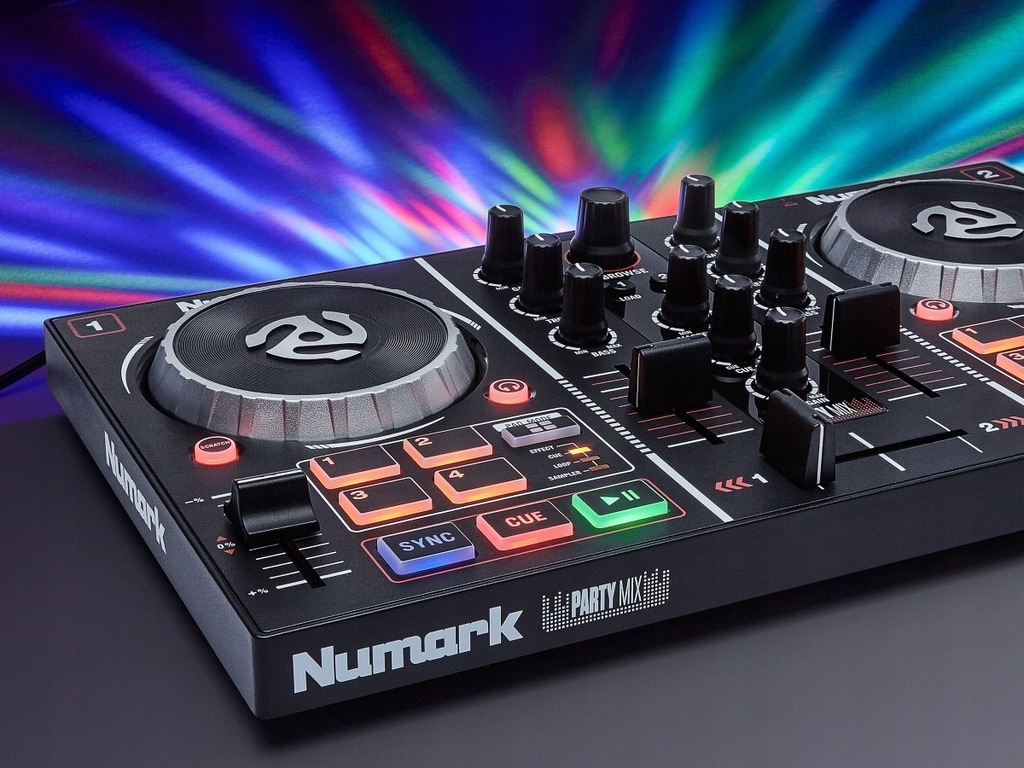 NUMARK PARTYMIX kontroler DJ MIDI/USB LED - 6727413701 - oficjalne ...